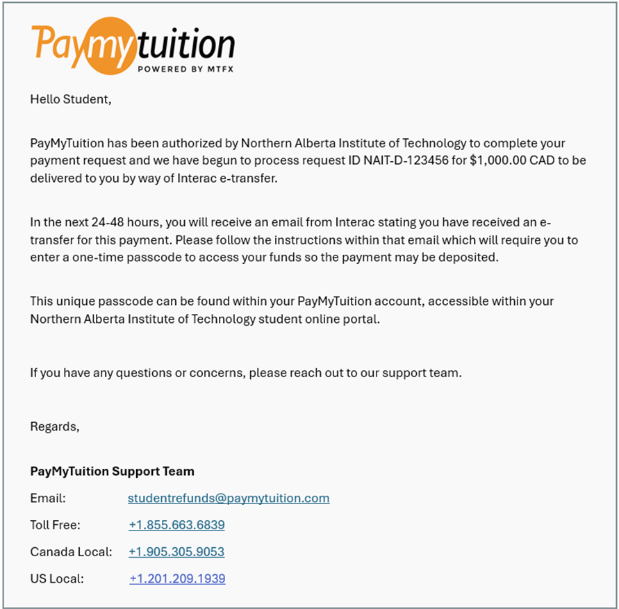 Student Awards - NAIT