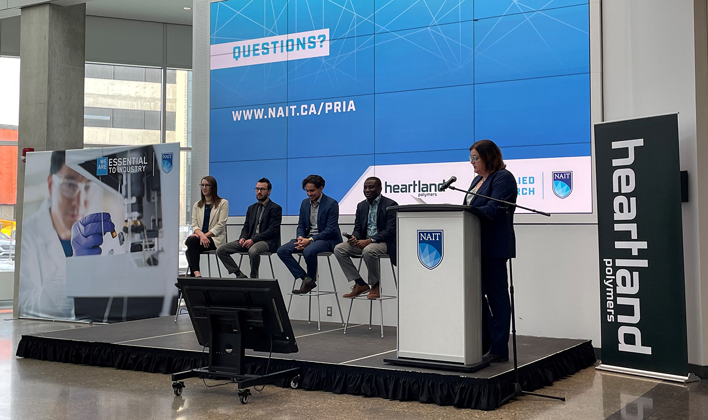 Taking action on plastic research - NAIT Applied Research