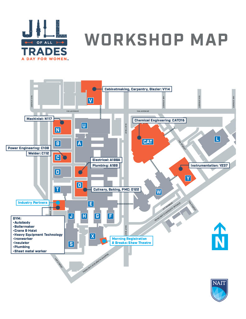 Jill of All Trades Workshop Map - NAIT